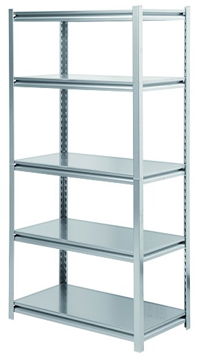 Stainless steel five tier shelving unit - Nosihtam Inc.
